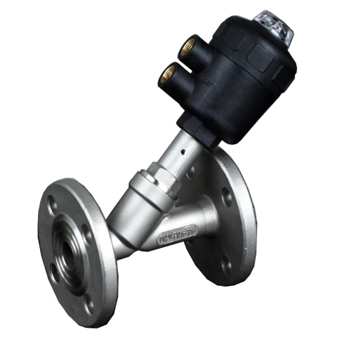 PV400 Series Angle Seat Valve Piston Angle Seat Valve (Flange Ends ...