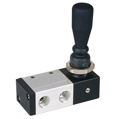 TSV Pneumatic manual air valve hand lever valve 1/4" Pipe Size 3/2 Way 5/2 Way - NINGBO NEU ...