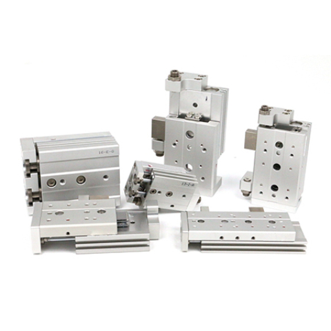 Pneumatic Linear Actuator HLS Series Actuator Bore Size 6 mm To 25 mm ...