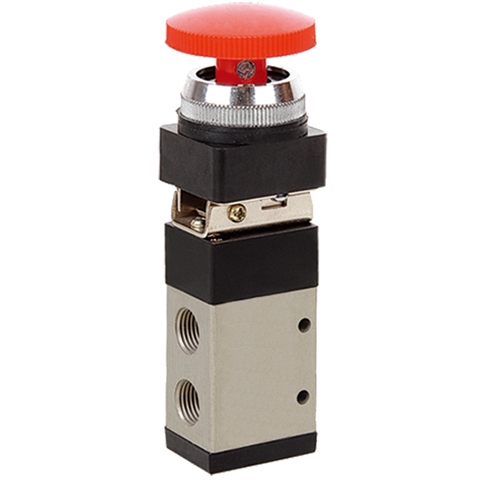 MSV Series Pneumatic Mechanical Valve 2 Position 5 Way,2 Position 3 Way ...